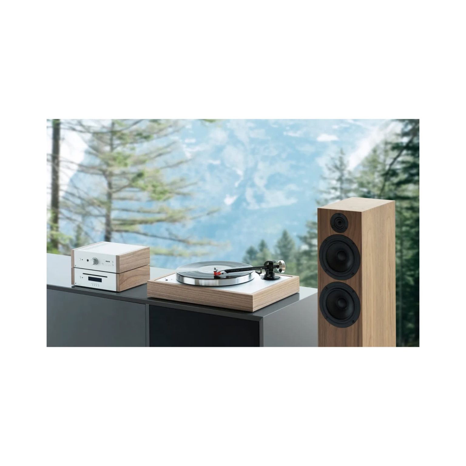 Pro-Ject The Classic EVO (2M Silver) Walnut - The HiFi Attic