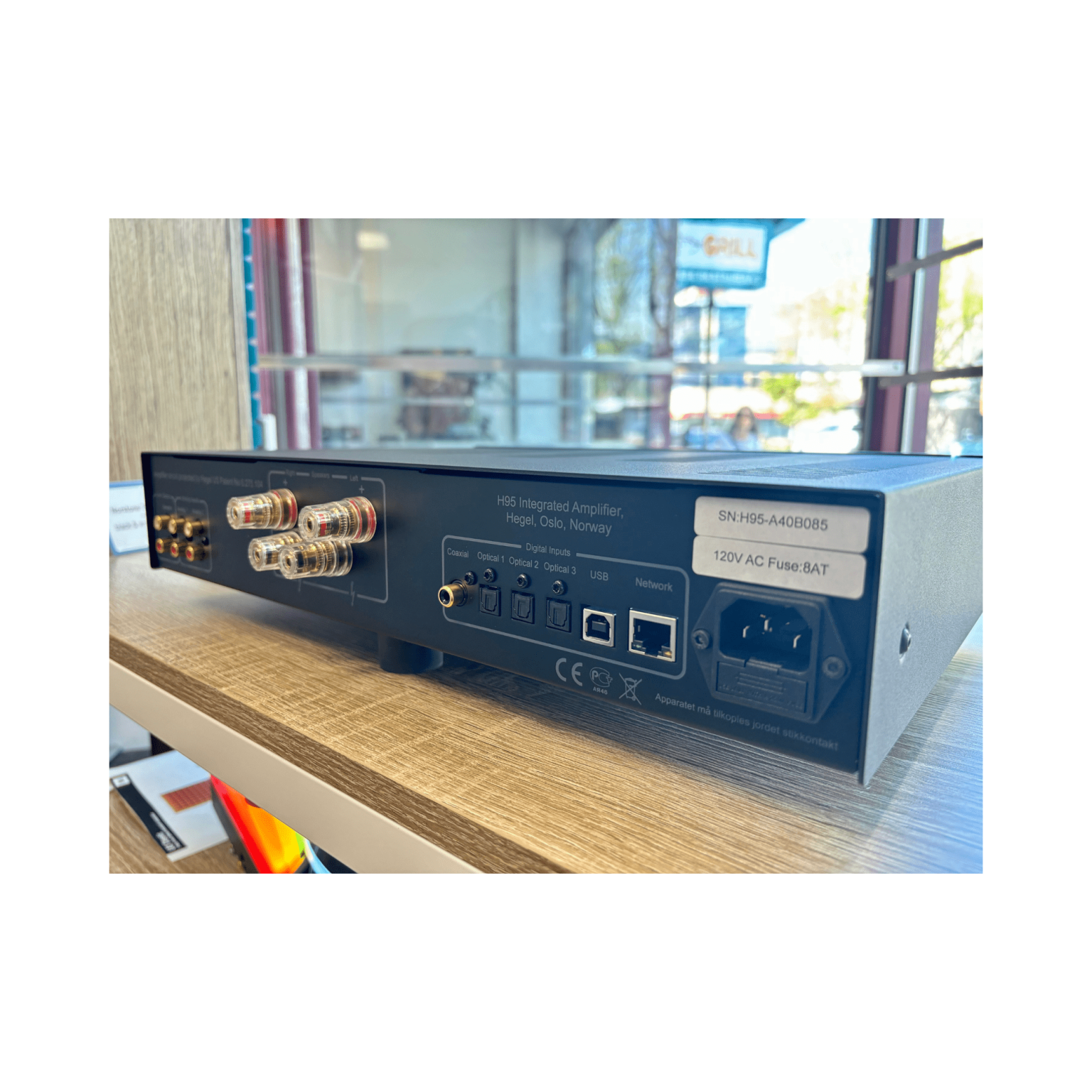 Hegel H95 Integrated Amplifier (used) - The HiFi Attic