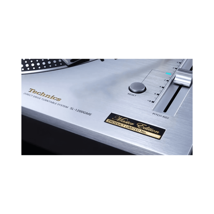 Technics SL-1200GME Turntable 60th Anniversary Ltd. Edition - The HiFi ...